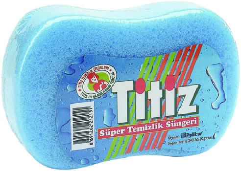 Süper Temizlik Süngeri | Titiz | Titiz Deterjan, Temizlik Ürünleri ...